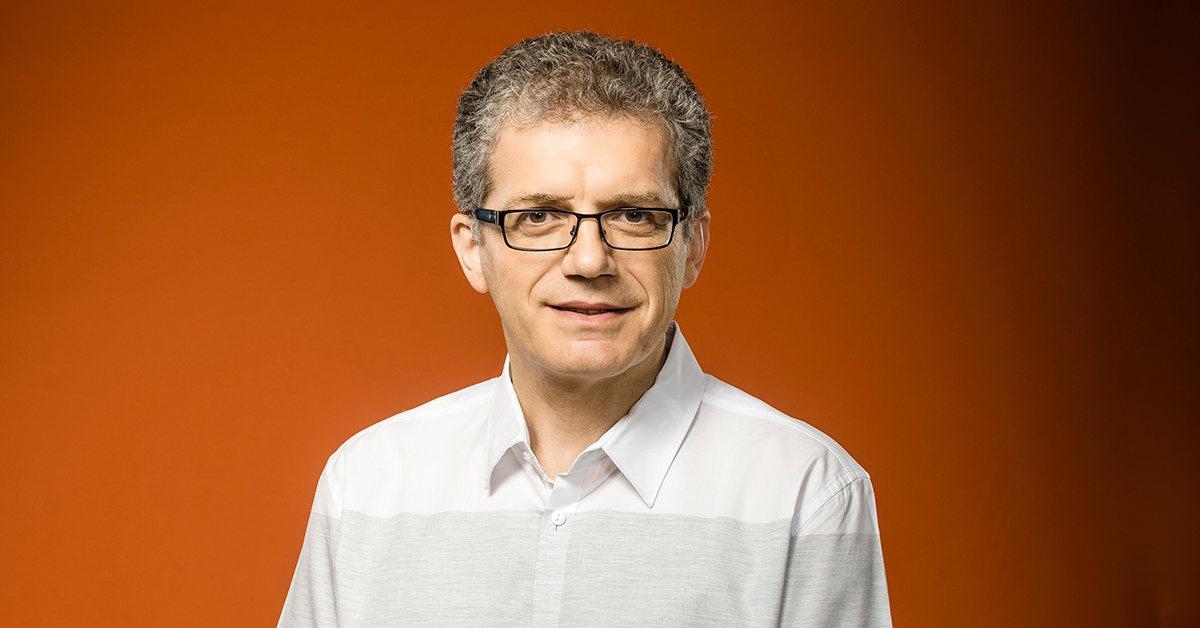 The lab technologist: Angelo DiNardo